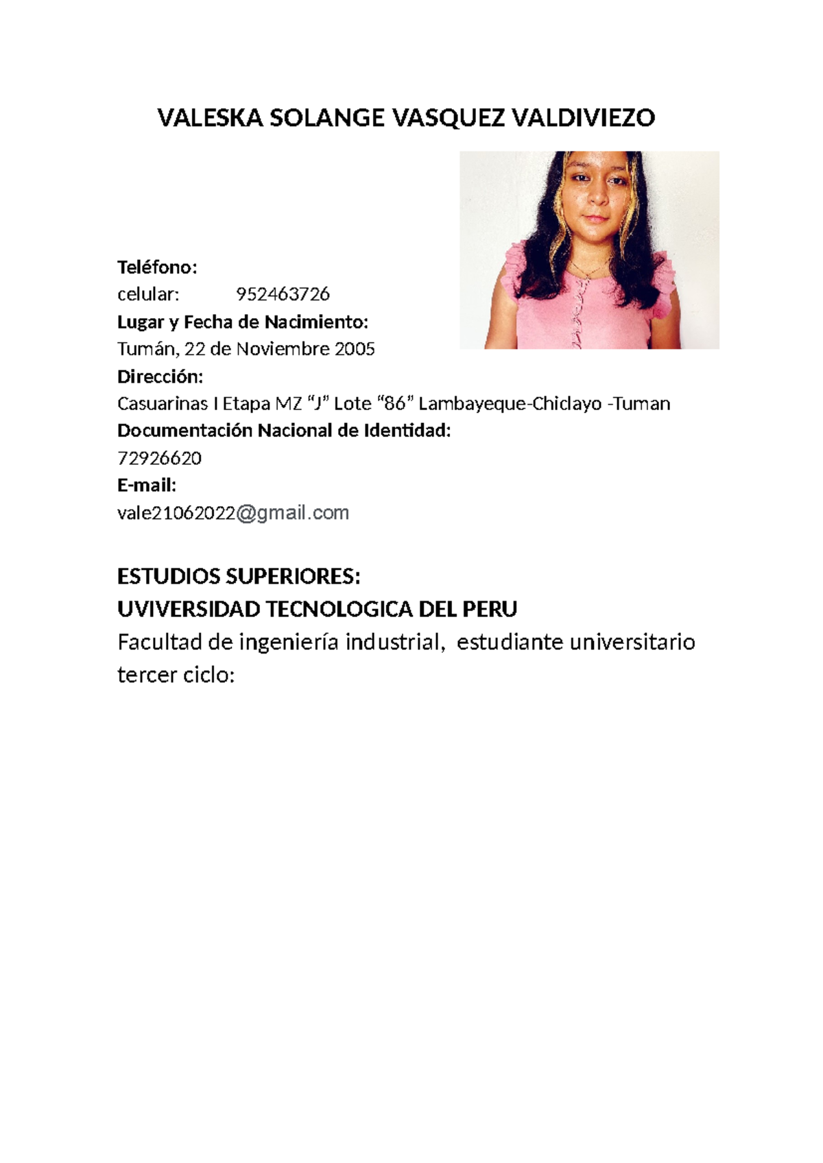 introduccion a la ,mate - matematicas - VALESKA SOLANGE VASQUEZ ...