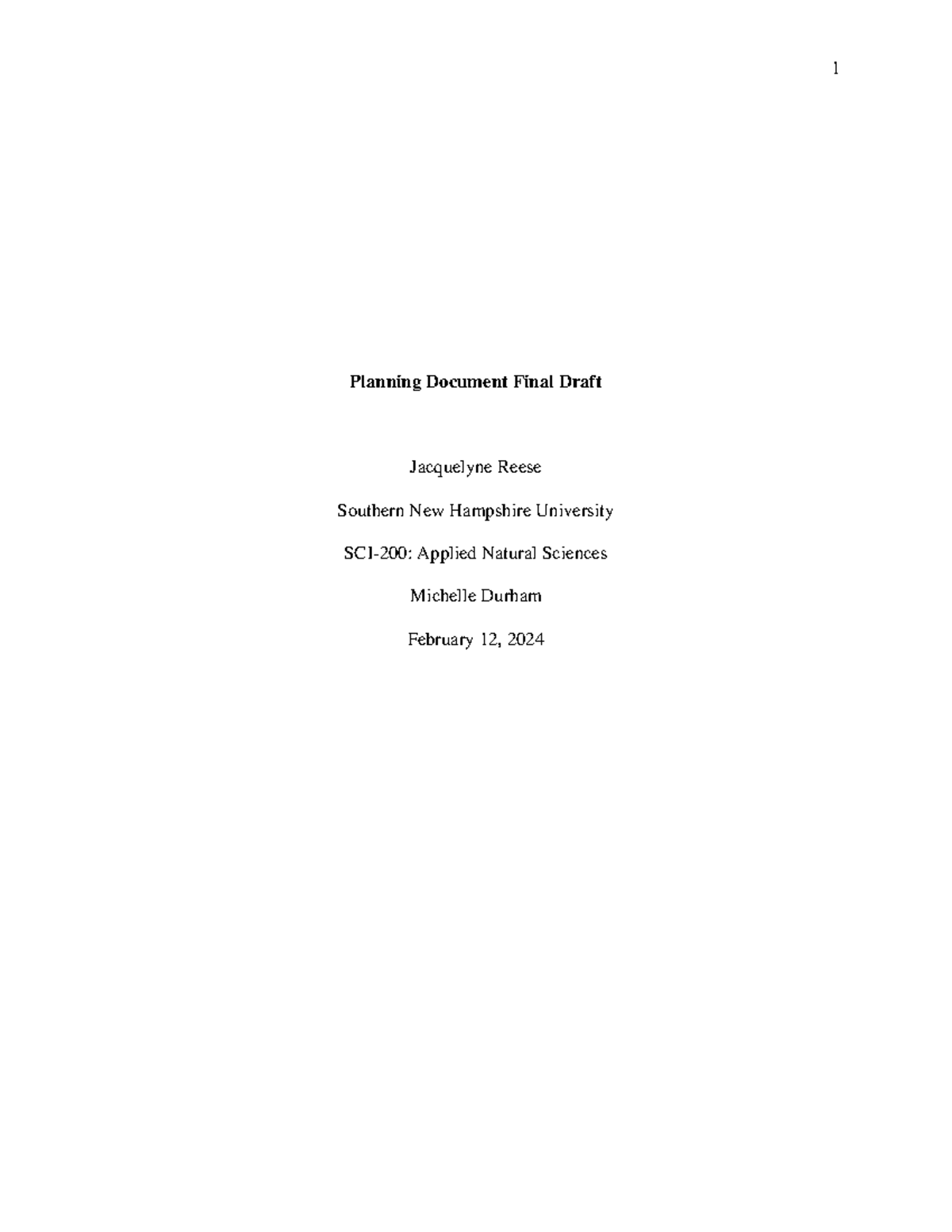 Planning Document Final Draft - Planning Document Final Draft ...