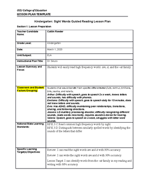 ELM 361 RS 5E Instructional Model - 5E Instructional Model Template ...