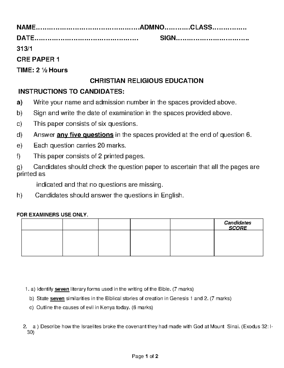 16877726524240 c7b3f1bbe6440c2b077349277415392313-1 CRE PP1 QS - Page 1 ...