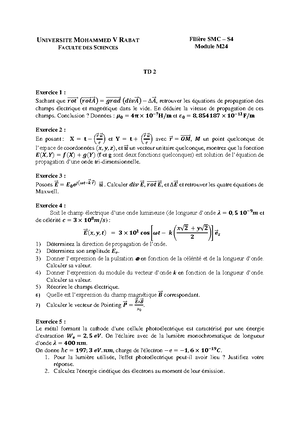 Mécanique quantique - P P ♦r ♦r ♥t③ - Studocu