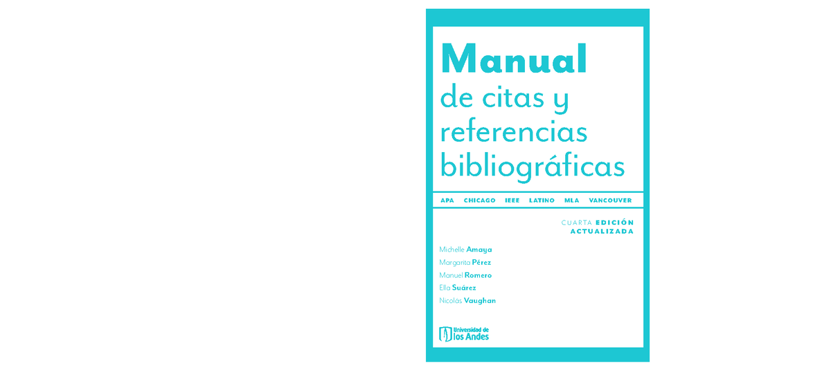 Manual de citas y referencias bibliográficas APA - ####### Michelle Amaya ####### Margarita ...