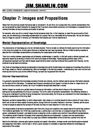Chapter 2 Cognitive Neuro Science - Chapter 2: Cognitive NeuroScience ...