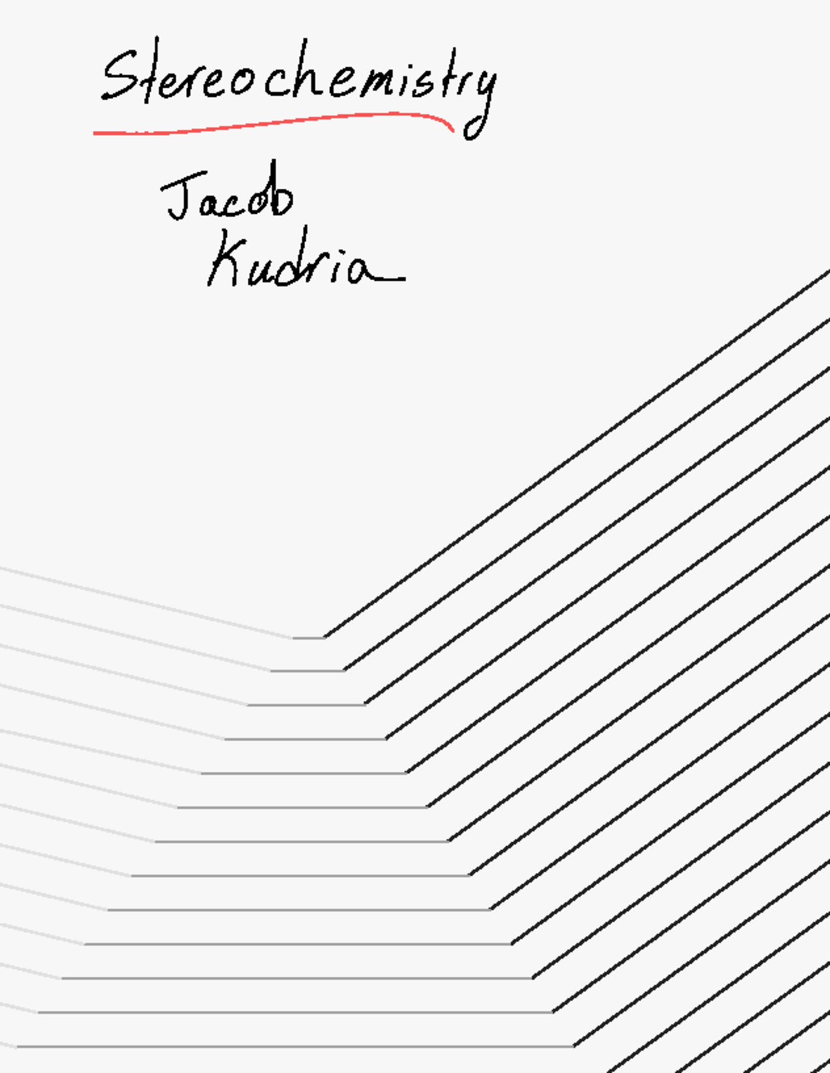 Mega Review Stereochemistry Blackboard - stem is try Jacob Kudrin ...