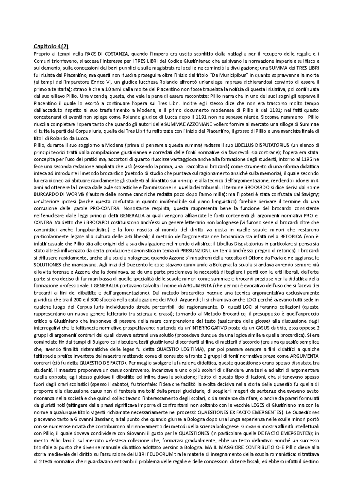 Cap 4 - cap 4 caravale - Capitolo 4(2) Proprio ai tempi della PACE DI ...