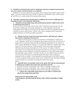 D188 Task 2 Passed - OOM1 Task 2: Contributing to the Professional ...