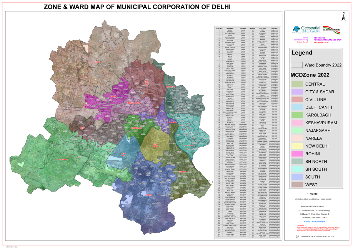 Mcd map full zone image - Text FATEH NAGAR_ MOHAN GARDEN_ UTTAM NAGAR ...