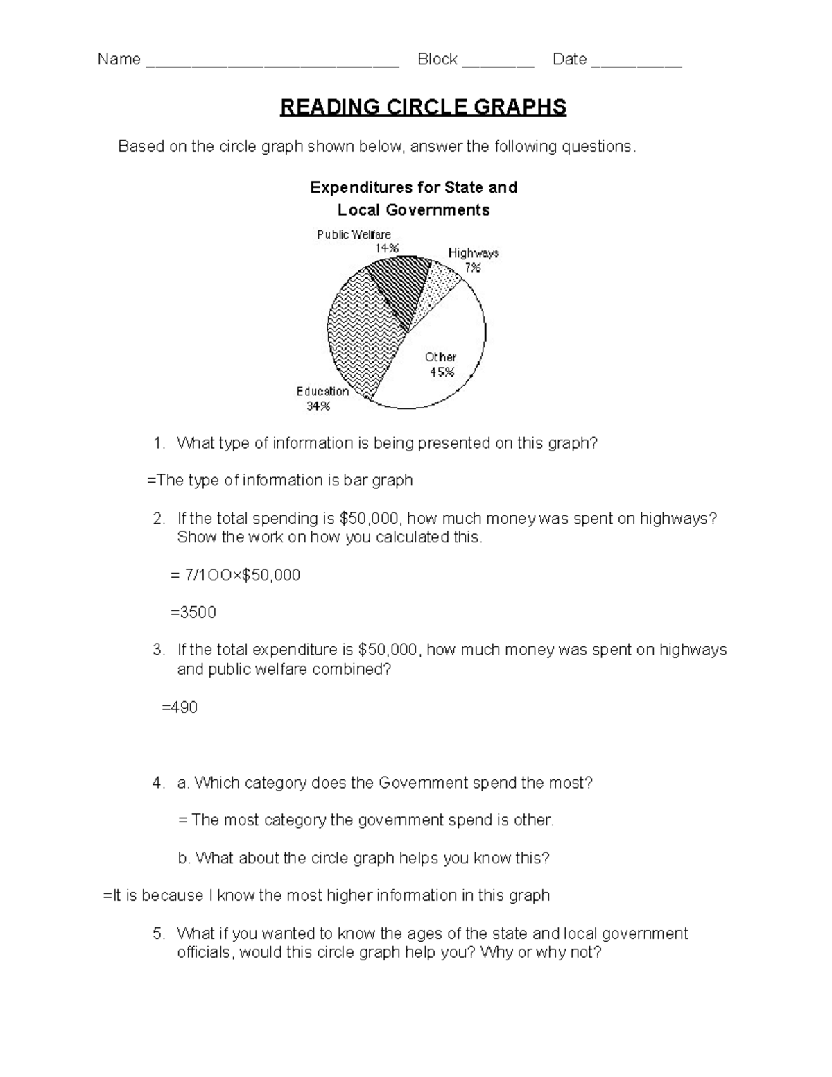 WEEK 7 - Reading - NON- Linear TEXT Worksheet - Name ...