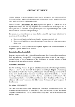 T06 - Admissibility of character evidence - 6. CHARACTER EVIDENCE A ...