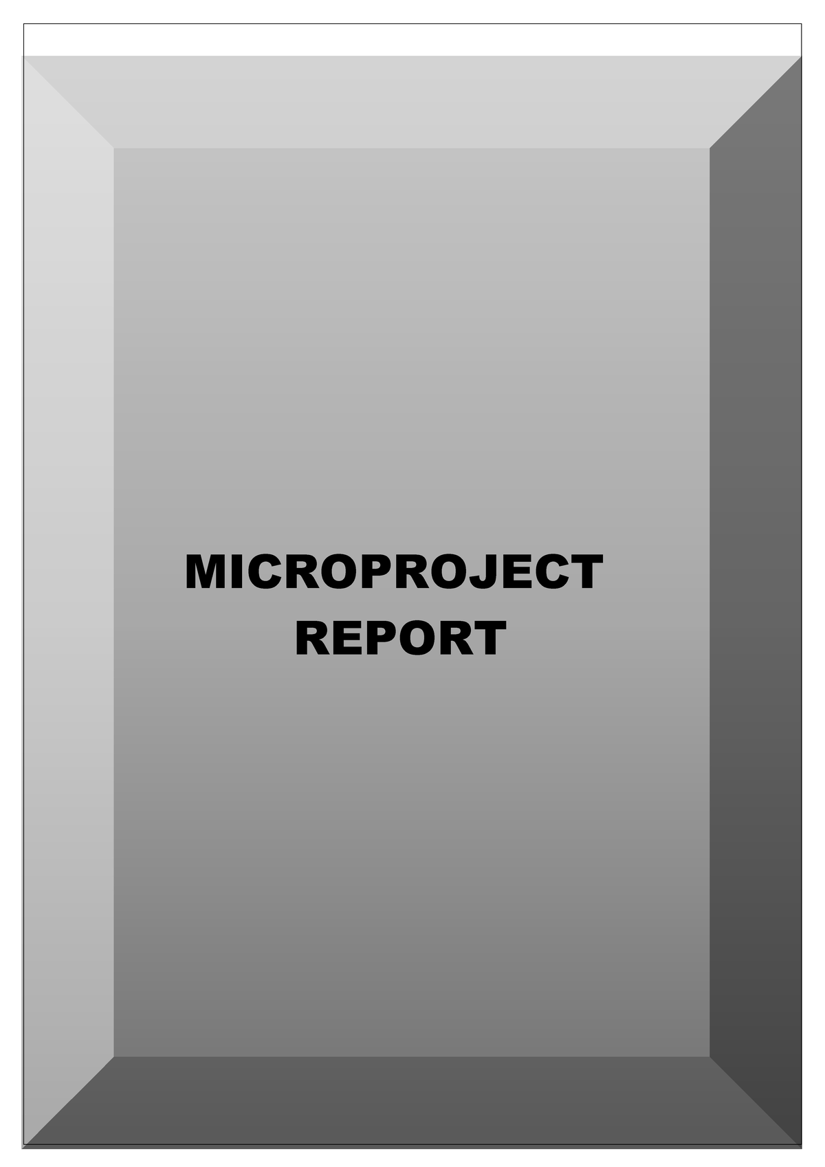Dcc (microproject)3-1 - MICROPROJECT REPORT MAHARASHTRA STATE BOARD OF TECHNICAL EDUCATION - Studocu