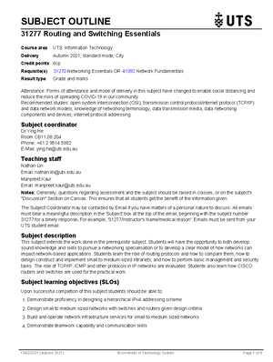 Lab 7 - Configuring Basic Switch Settings and Security Features - Topology Addressing Table ...