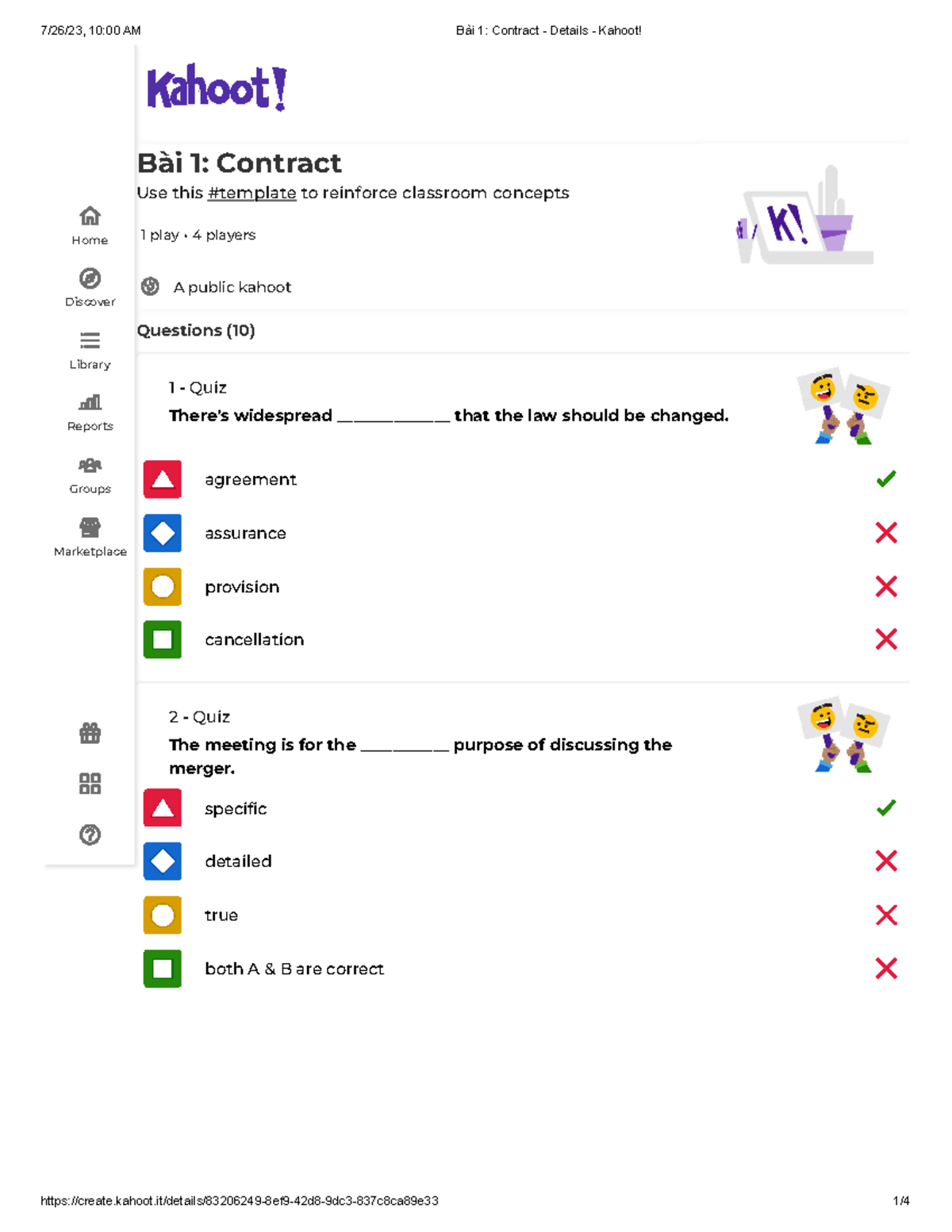B i 1 Contract Details Kahoot B i 1 Contract Use This template