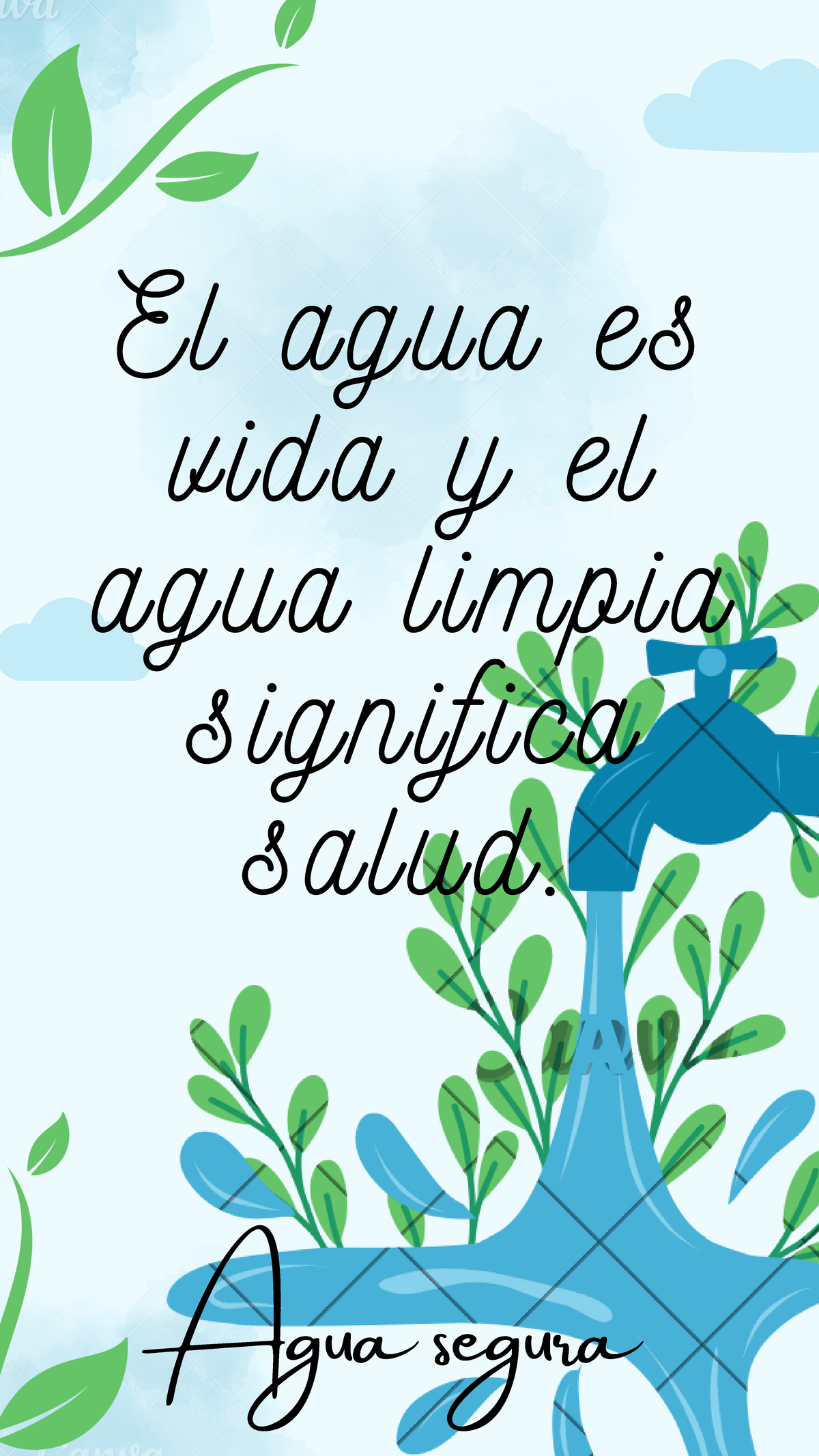 Agua - practica - individuo y medio ambiente - El agua es vida y el ...