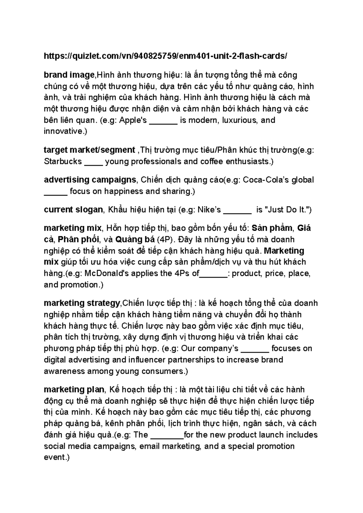 Unit2 pdf - không có - quizlet/vn/940825759/enm401-unit-2-flash-cards/ brand image,Hình ảnh ...