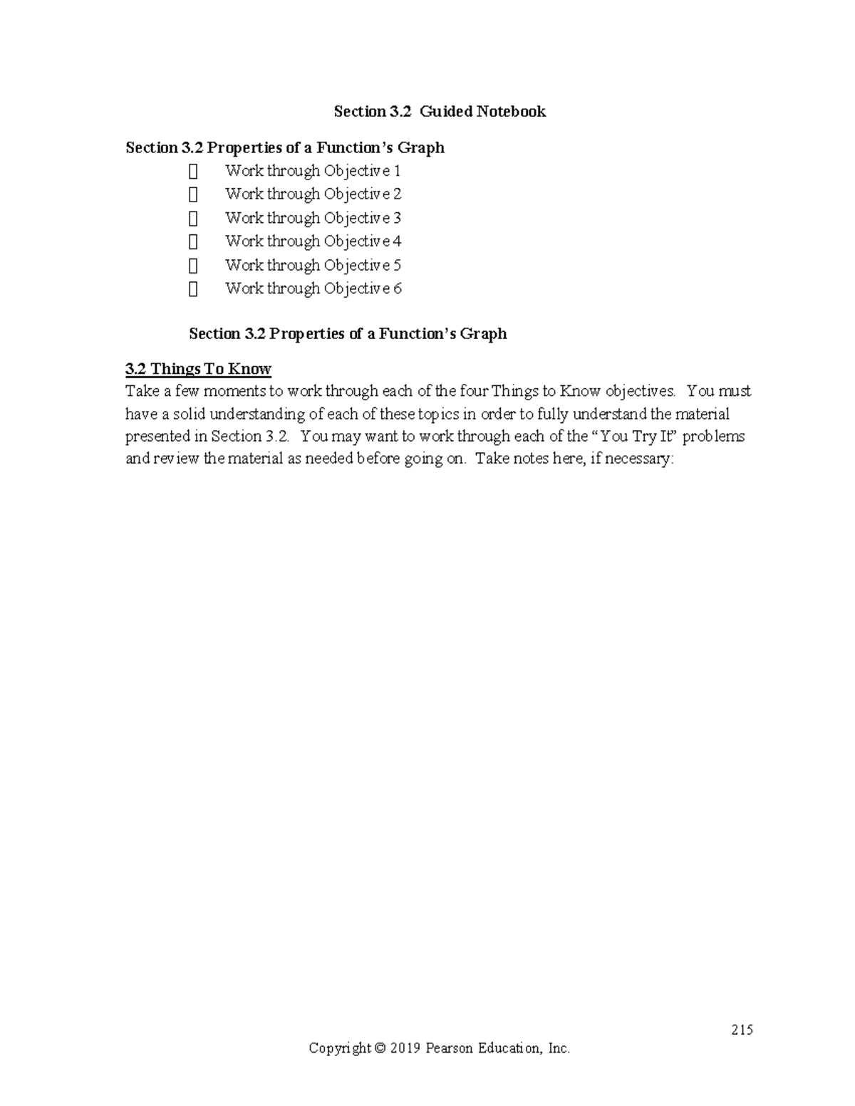 Section 3.2 Guided Notebook (blank) - 215 Section 3. Guided Notebook ...