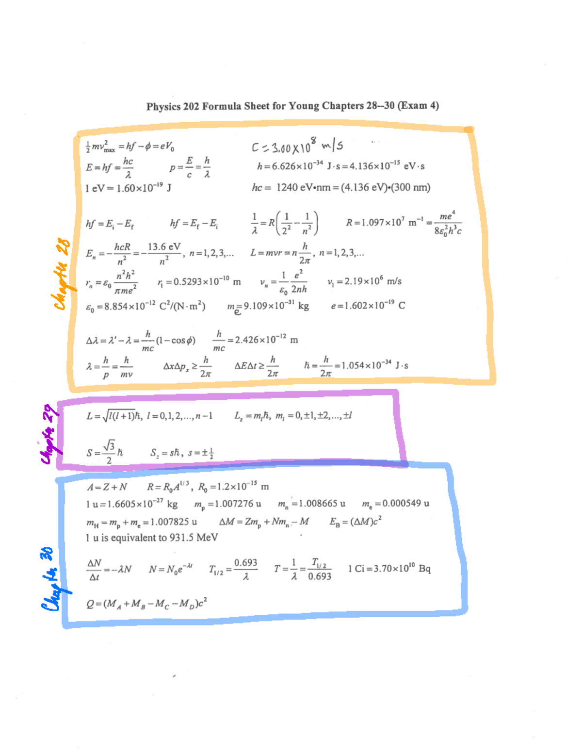 Formula Breakdown Sheet - É D É R É hta p Knox ayyy gagging ayy ...