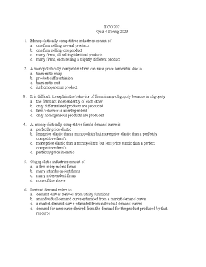 Review sheet 1-2 - Gregory falls - Review Sheet Chapters 1 Through 5 ...