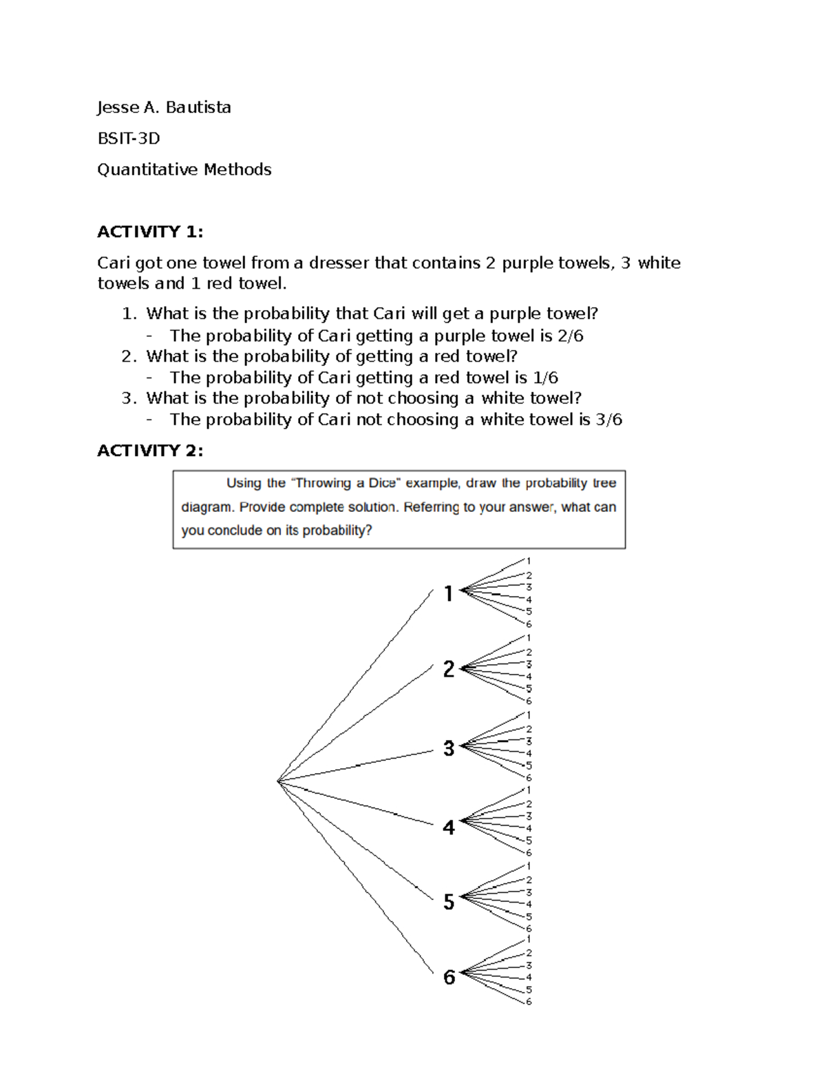 Activites Evaluation Module 7 - Jesse A. Bautista BSIT-3D Quantitative ...