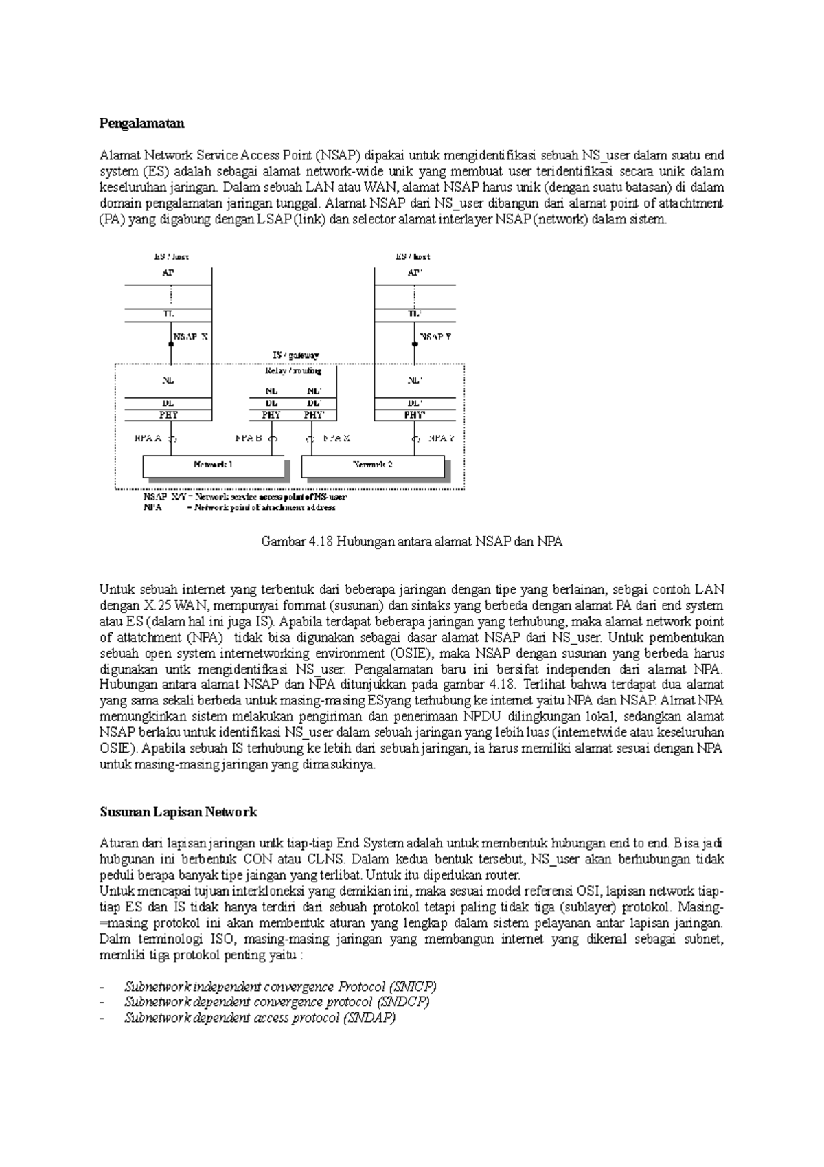 Pengalamatan pada jaringan komputer - Pengalamatan Alamat Network ...