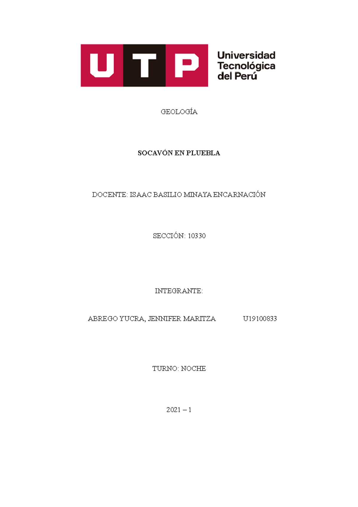 S14.s14 - Socavón EN Pluebla- Geologia - GEOLOGÍA SOCAVÓN EN PLUEBLA ...