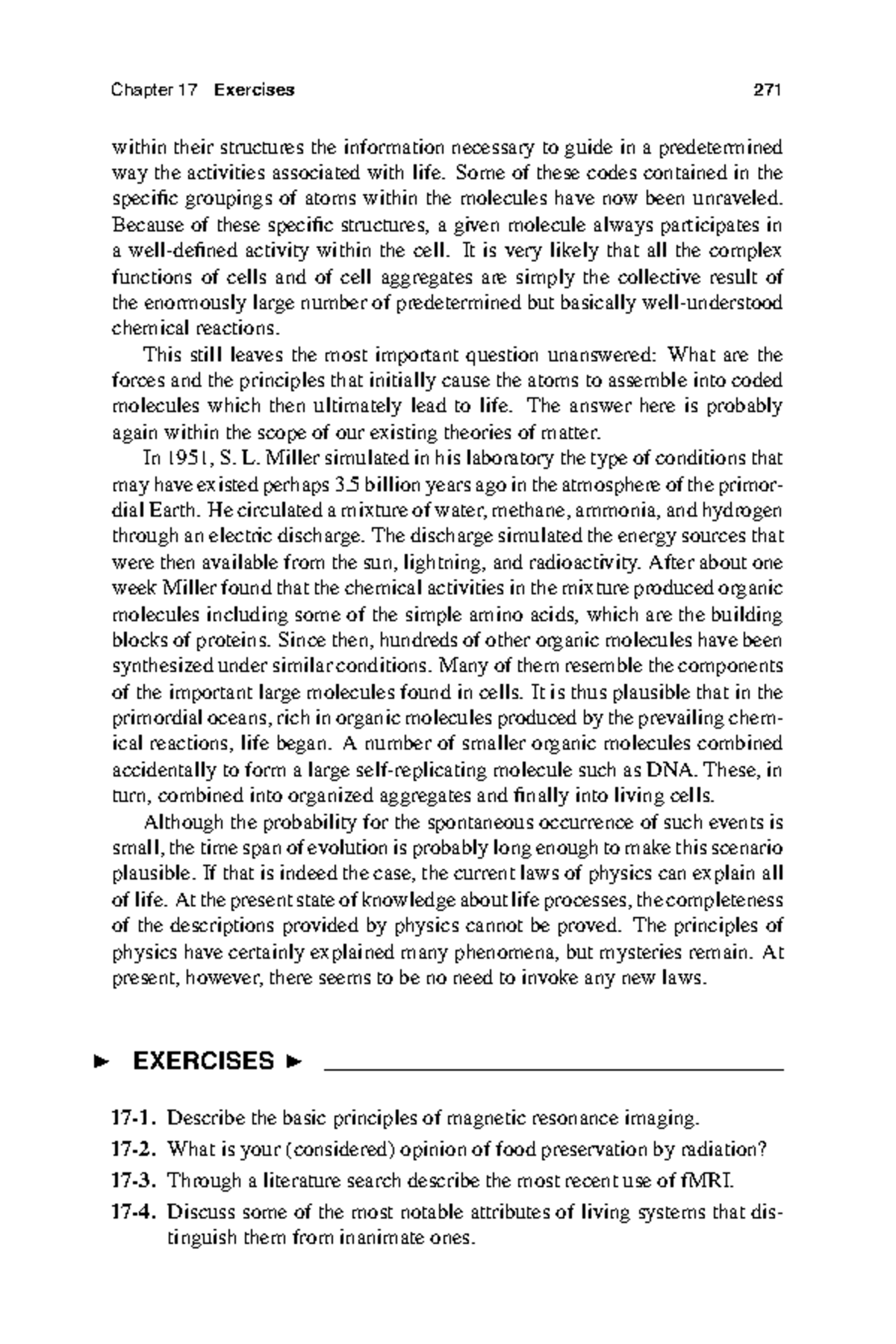 Basic Concepts in Mechanics - Chapter 17 Exercises 271 within their ...