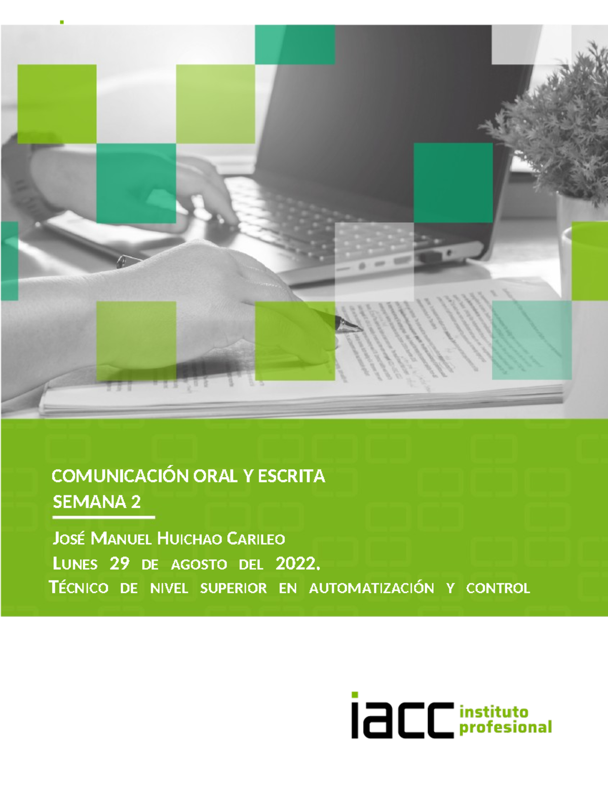 trabajo numero 2 de comunicacion oral y escrita - COMUNICACIÓN ORAL Y ...
