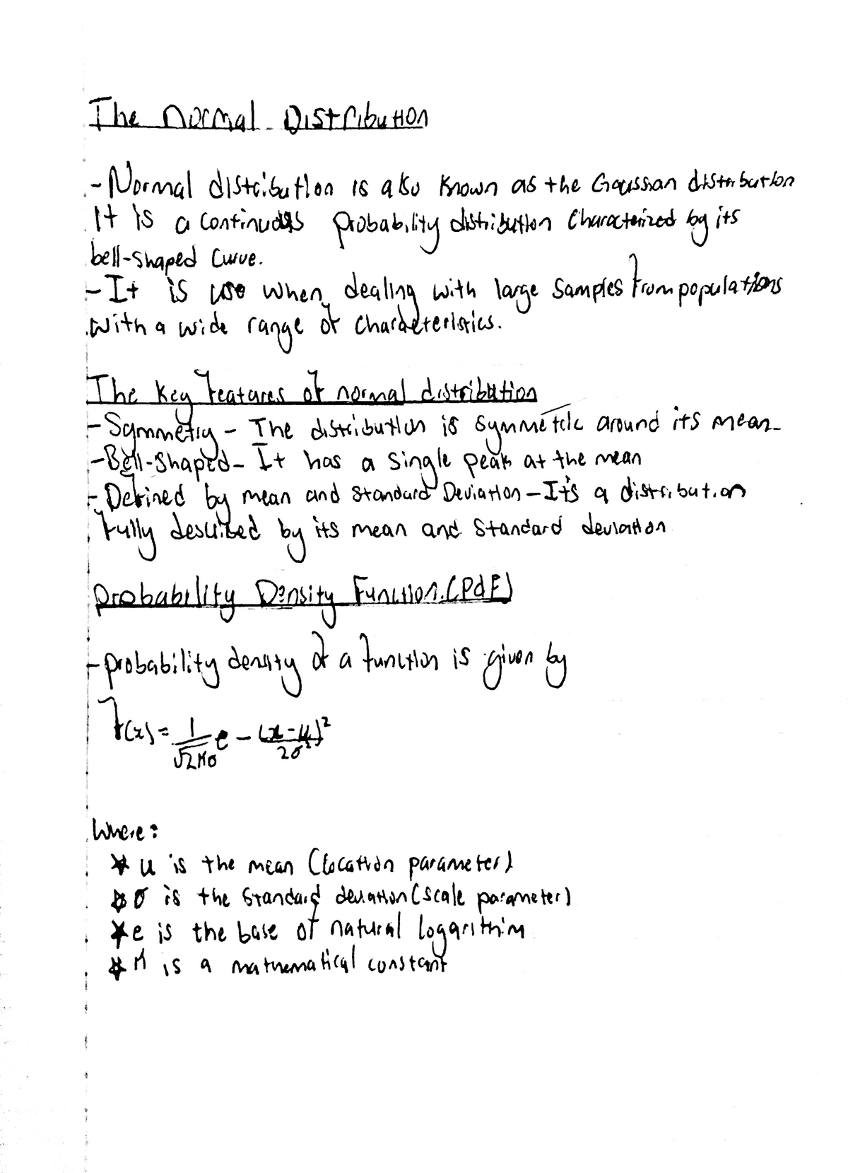 Introduction to the Normal Distribution - The normal Distribution ...