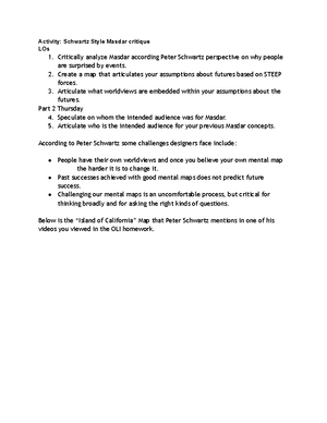Masdar Critique-Part 2 - Julia Ainbinder, Noah Johnson, Anna Gusman ...