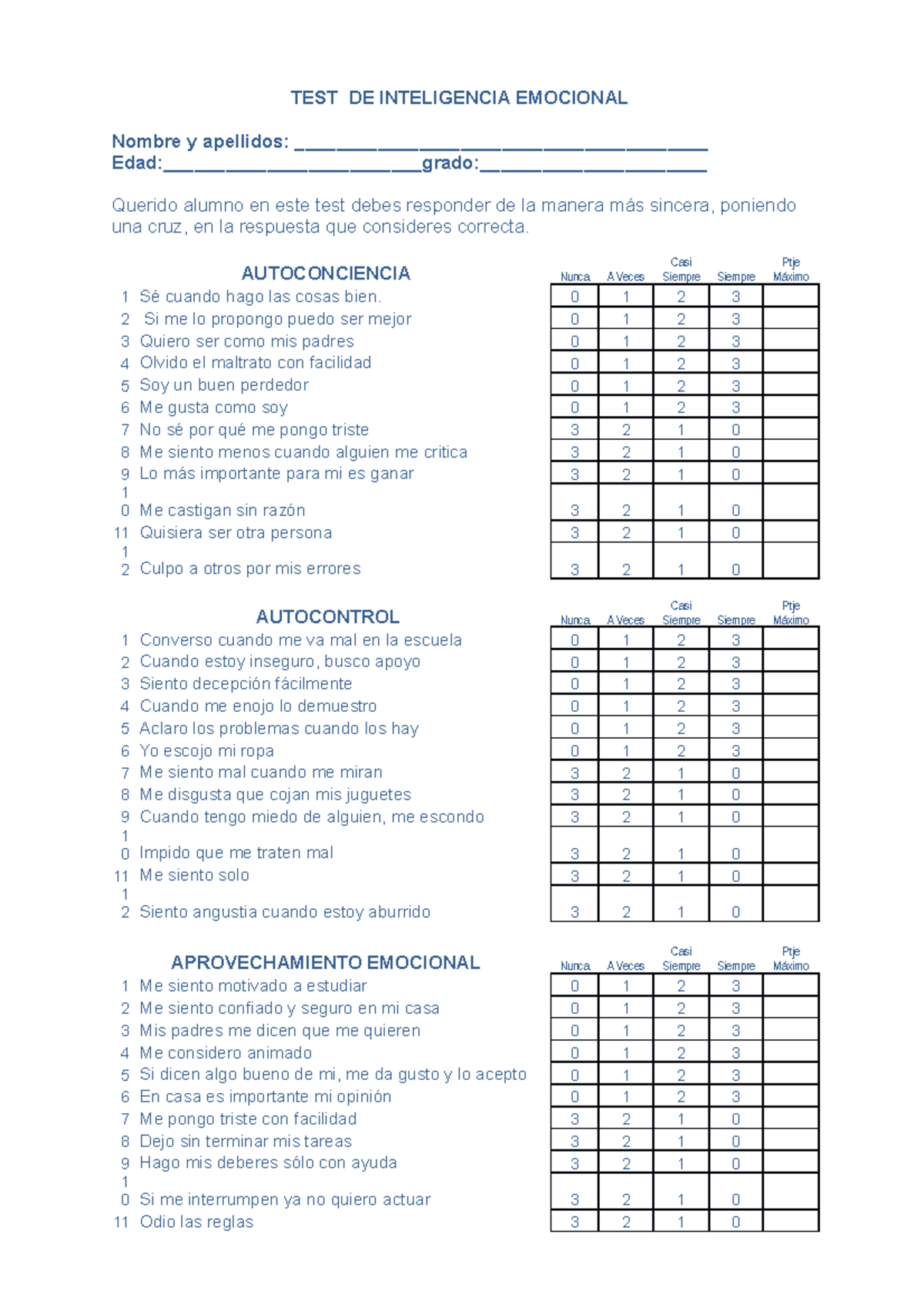 337561721-Hoja-Respuesta-Test-de-Inteligencia-Emocional - TEST DE ...