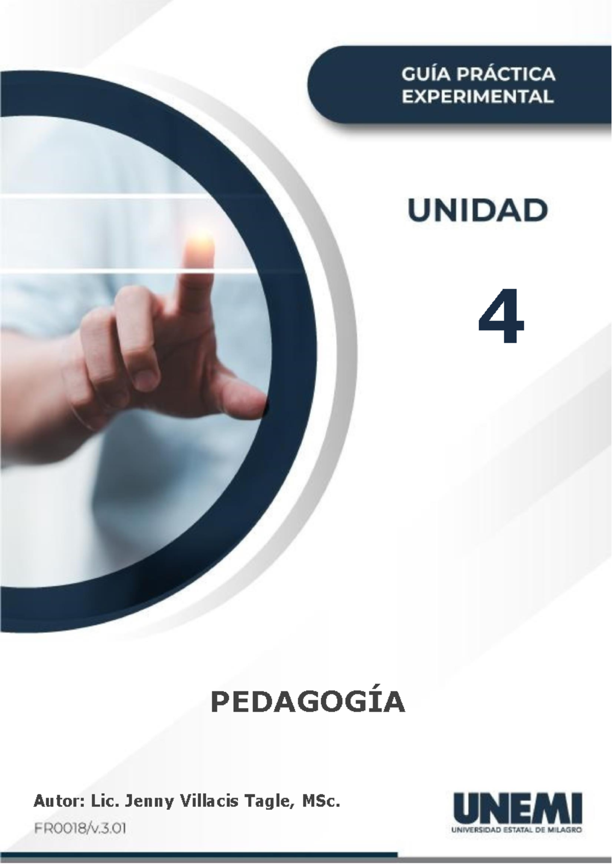 Tarea semana pedagógica - 4 PEDAGOGÍA Autor: Lic. Jenny Villacis Tagle ...
