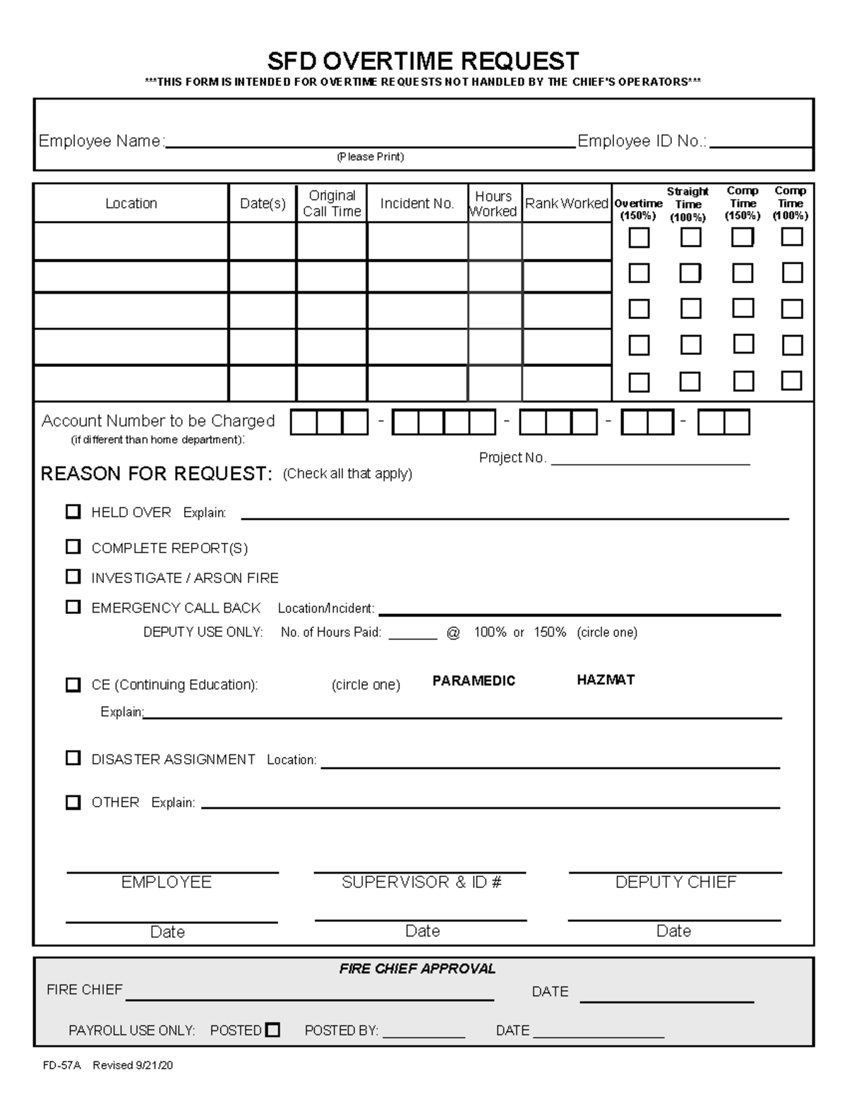 FD-57A - Overtime Form - edu - Date(s) SFD OVERTIME REQUEST THIS FORM ...