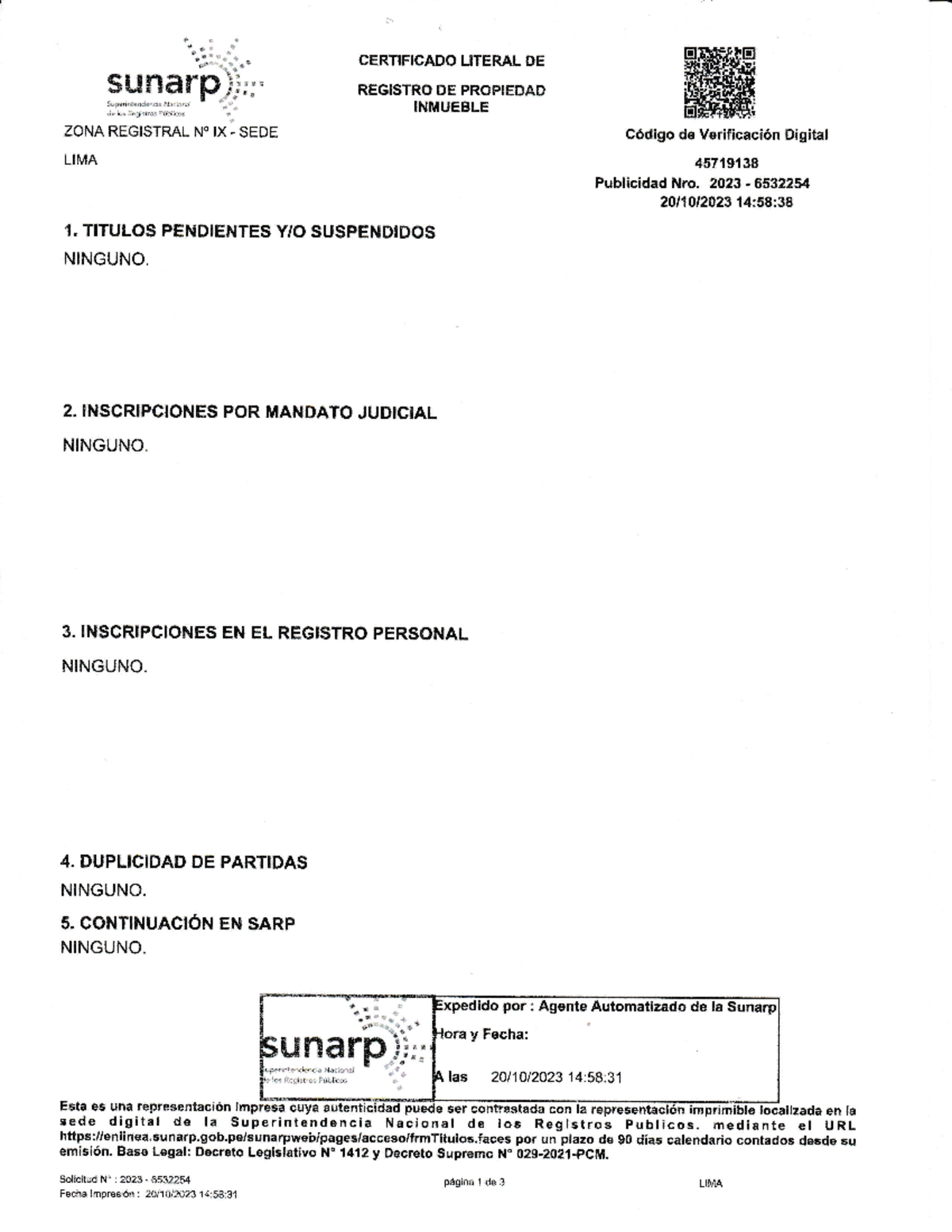 Partida 14004604 - practica - ¡ " qA t!"t'.[{r .: ," iJ*rl¡rarrr rrf ...