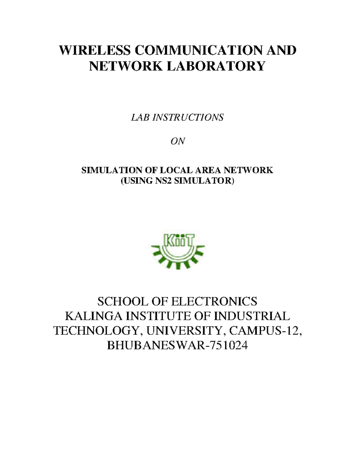 EXP-2-SIMULATION OF LOCAL AREA NETWORK (USING NS2 SIMULATOR) - WIRELESS COMMUNICATION AND ...