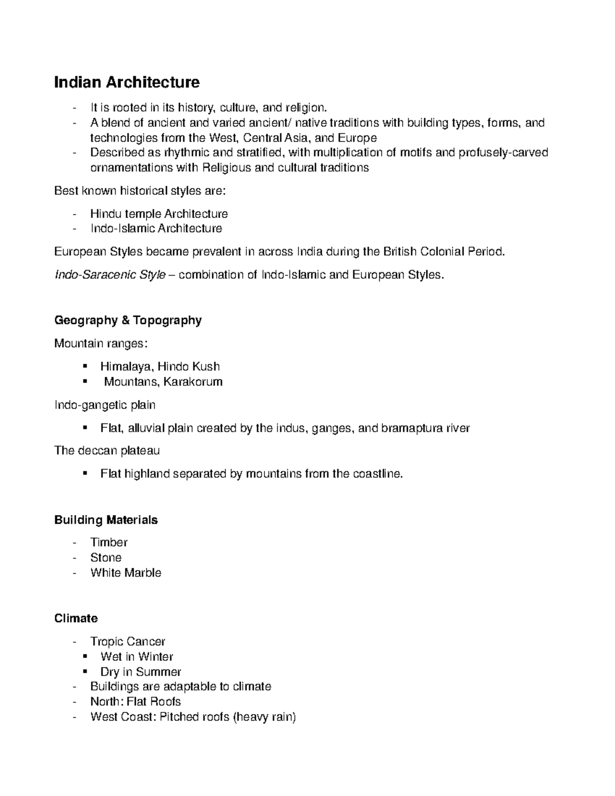 Indian-Architecture - Reviewer - Indian Architecture It is rooted in ...