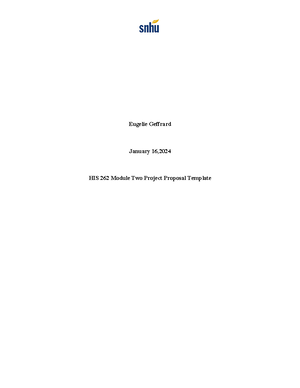 HIS-262- module one - Eugelie Geffrard January 10, HIS-262-J Describe ...