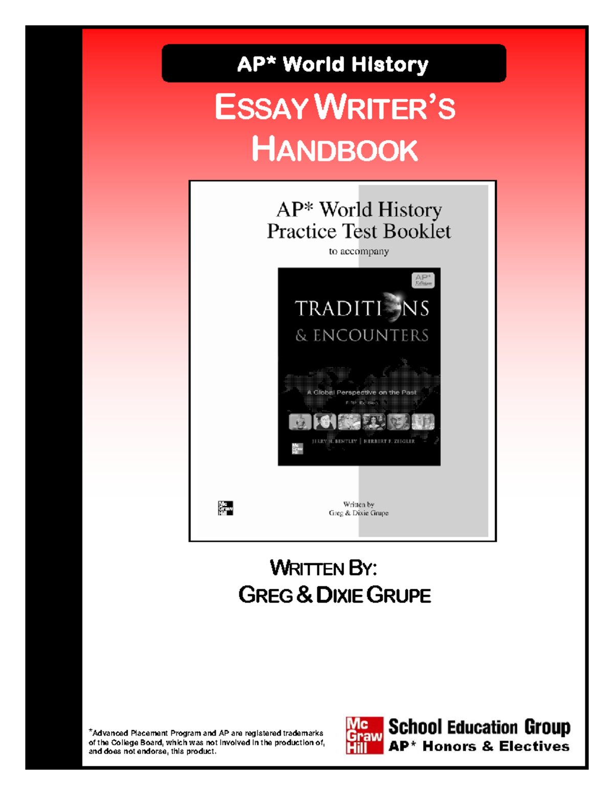 AP World History Essay Writers HB - ESSAY WRITER’S HANDBOOK WRITTEN BY ...