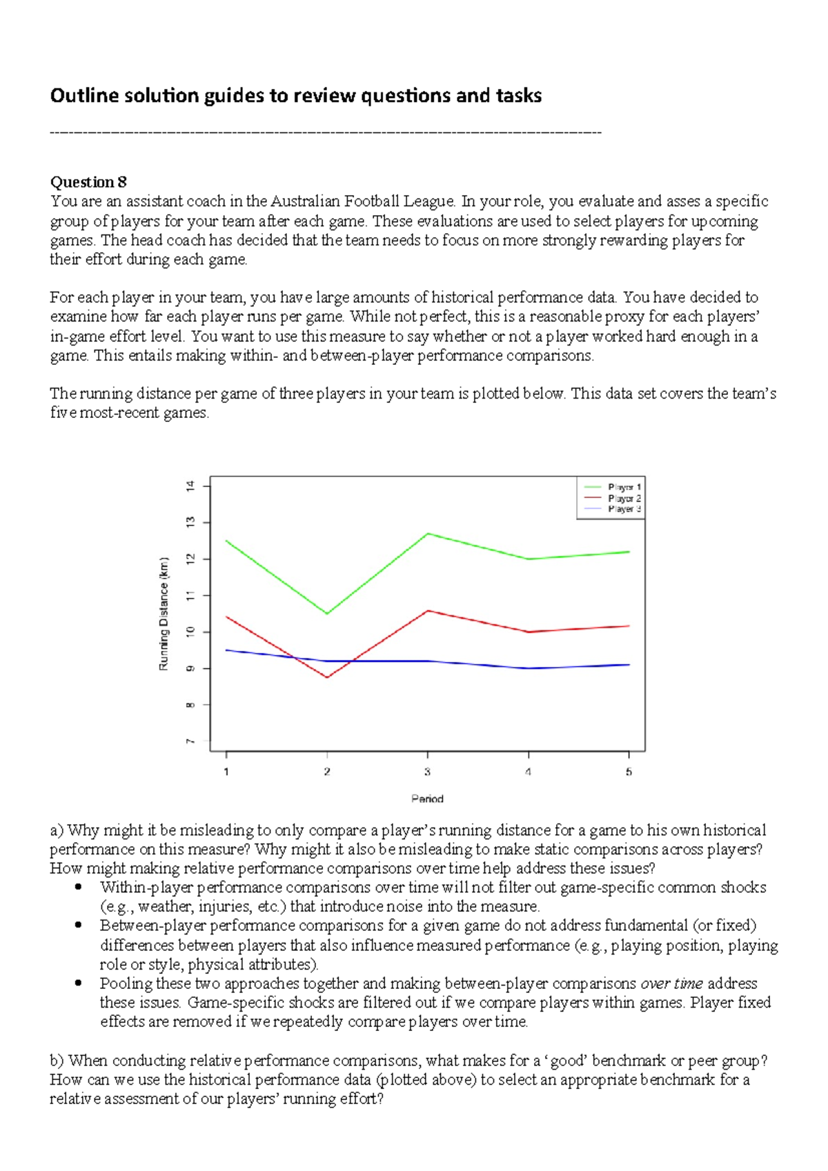 Outline solution guides questions 8 and 9 updated-1 - Outline solution ...