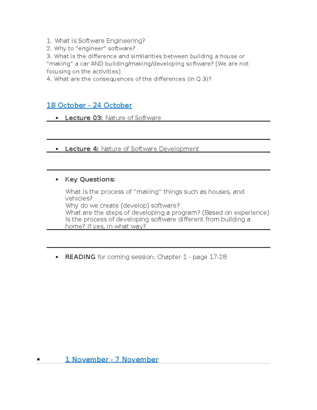 Sofweare enginerring - figure it out - What is Software Engineering ...