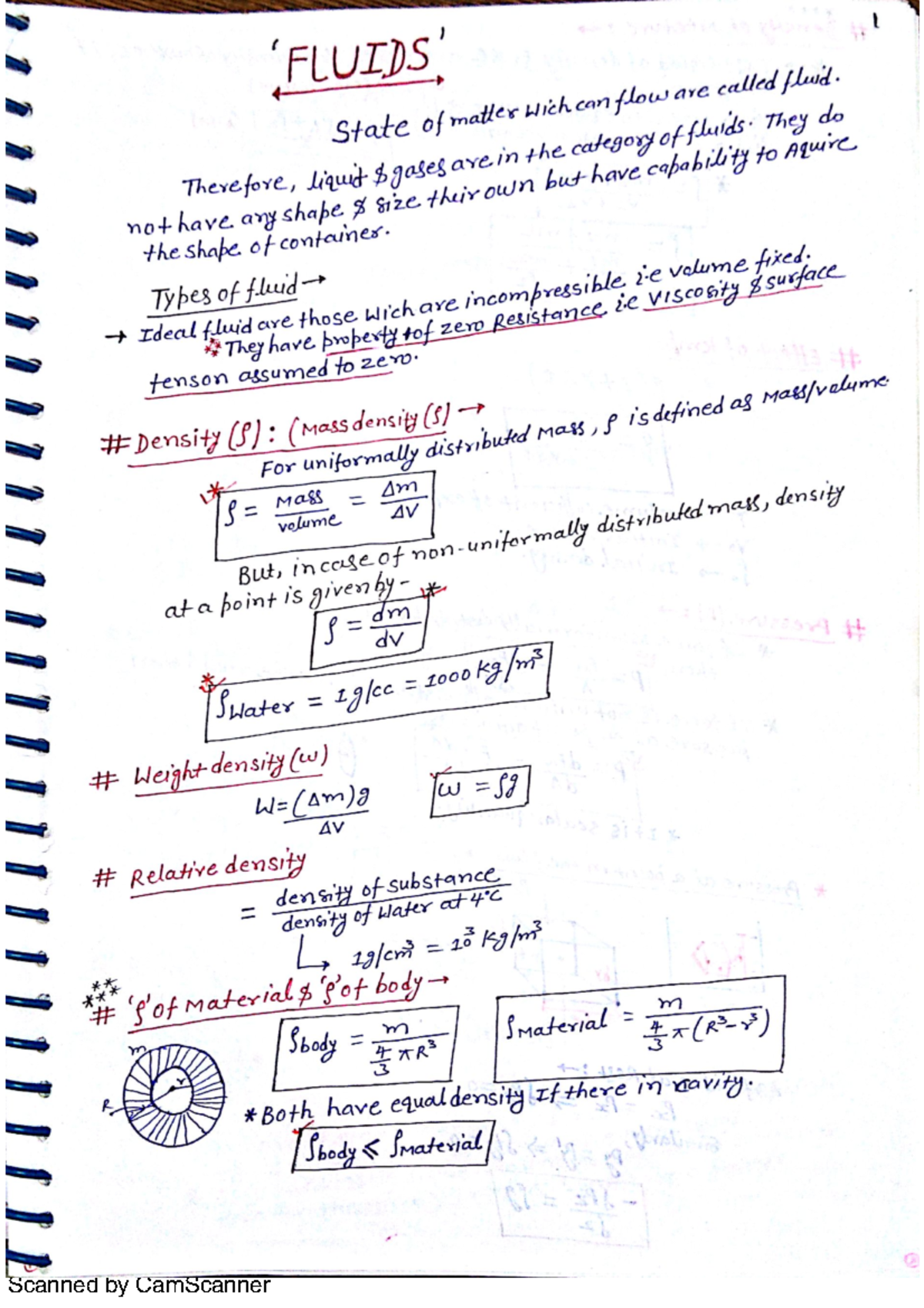 Fluid - Notes - Solid State Physics - Studocu