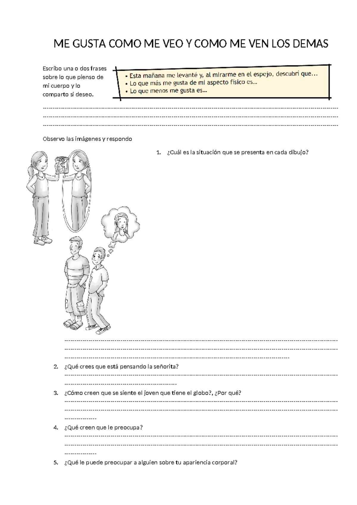 ME Gusta COMO ME VEO Y COMO ME VEN LOS Demas personalidad - ME GUSTA ...