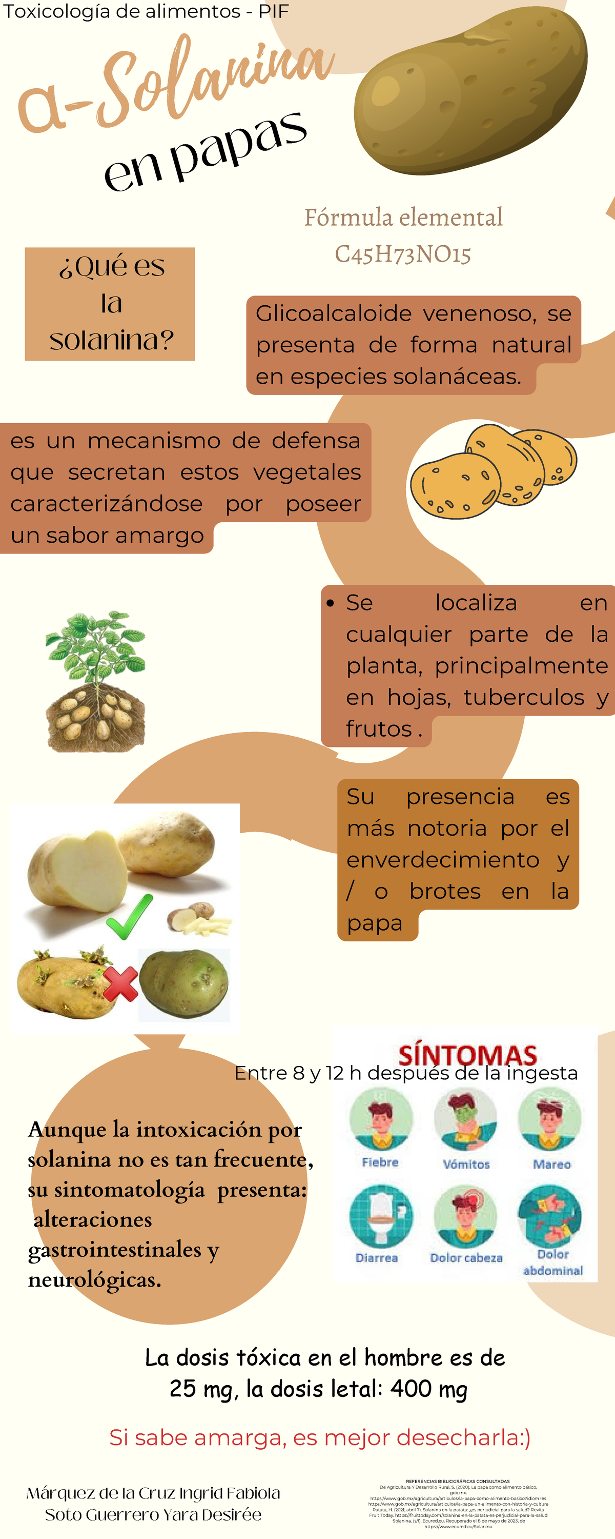 T7 Toxi A Soto Guerrero Yara Desiree - ¿Qué es la solanina? α -Solanina ...