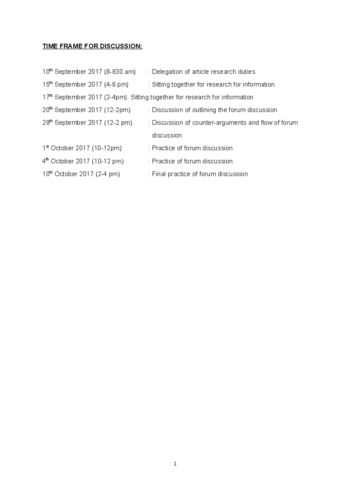 ELC501 Portfolio Sample TIME Frame, Outline Topics 20224 - TIME FRAME ...