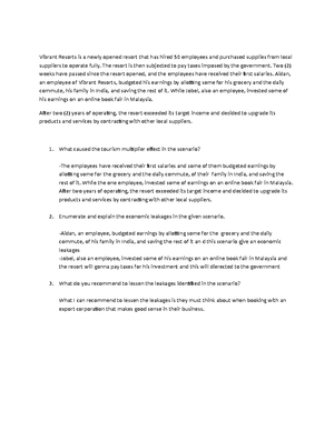 Macro objective, analysis , action plan - Macro Perspective of Tourism ...