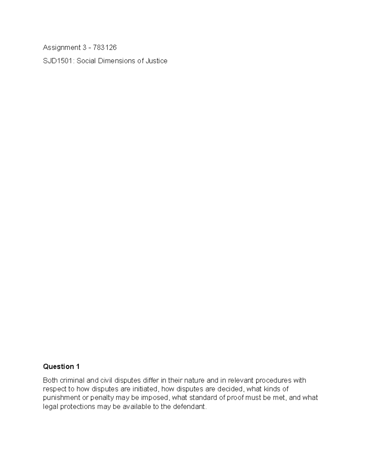 Assignement 3 - 12 September 2022 - Assignment 3 - 783126 SJD1501 ...