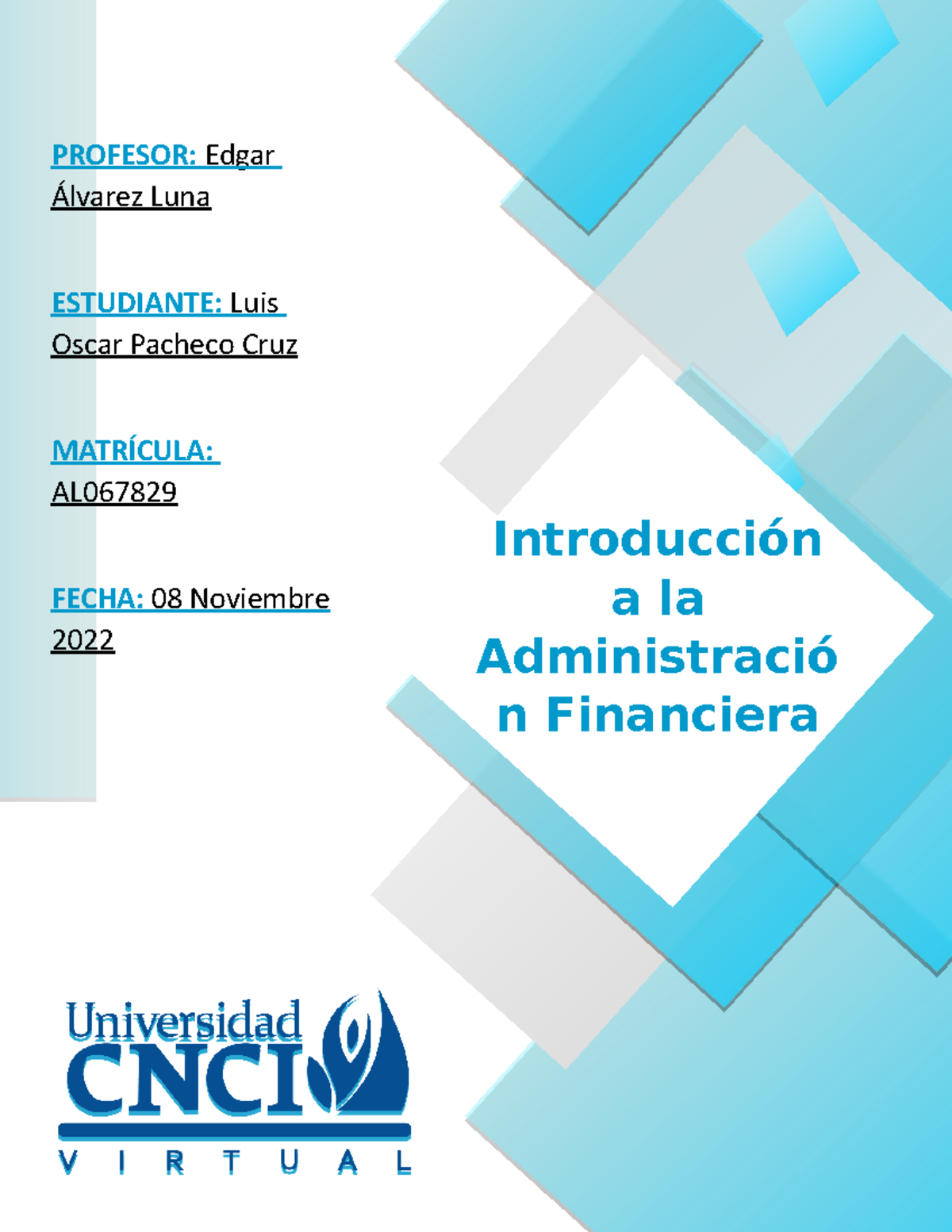 Actividad 2 ILAF - EJEMPLO DE EJERCICIO DE PRACTICA - PROFESOR: Edgar ...