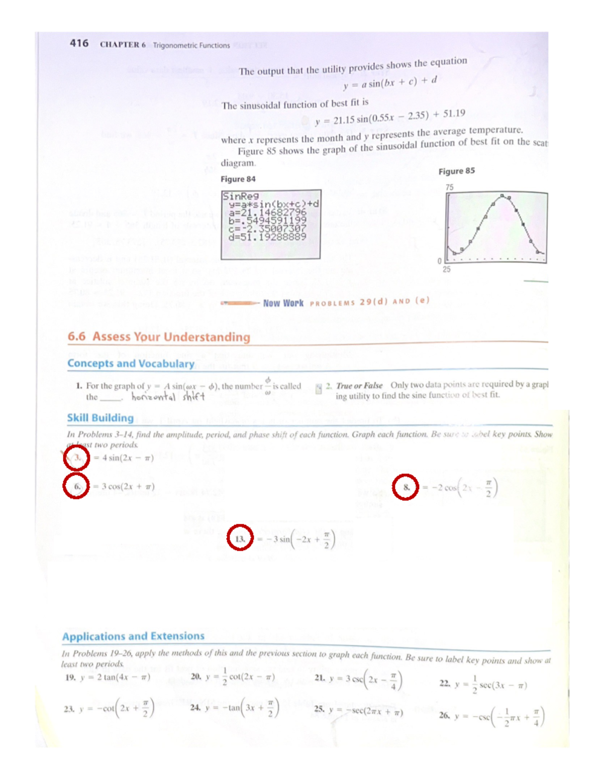 Honors Precalc - HW#8 V1 - Studocu