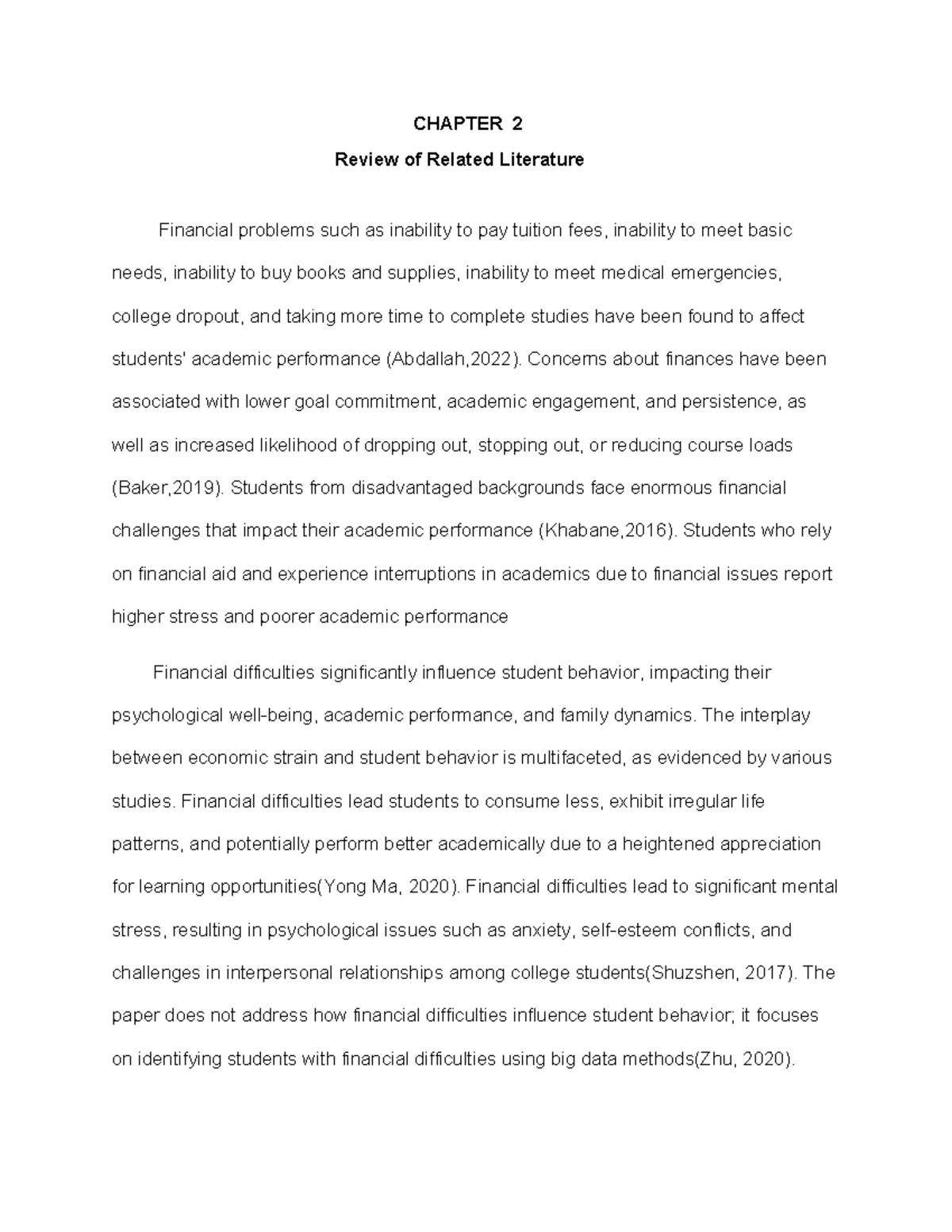 Chapter-2 Rrlsam - thesis - CHAPTER 2 Review of Related Literature ...