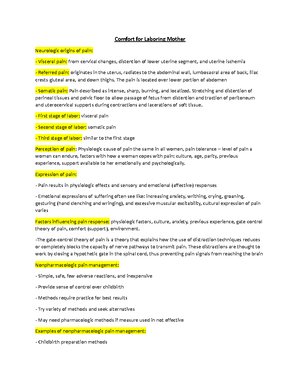 SBAR Postpartum (1) (4) - S Situation Age: Type of delivery: (SVD; C/S ...