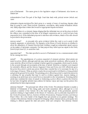 Packer - Two Models of the Criminal Process - Two Models of the ...