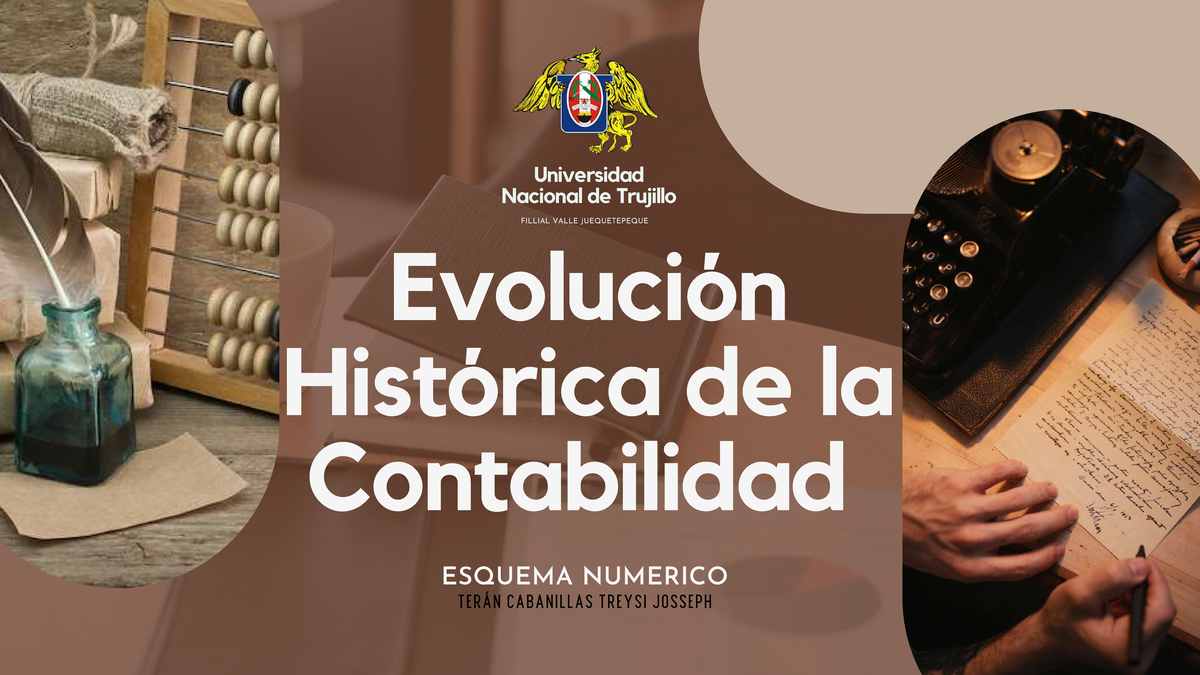 EVOLUCION HISTORICA DE LA CONTABILIDAD - Evolución Histórica de la ... EVOLUCION HISTORICA DE LA CONTABILIDAD - Evolución Histórica de la ...